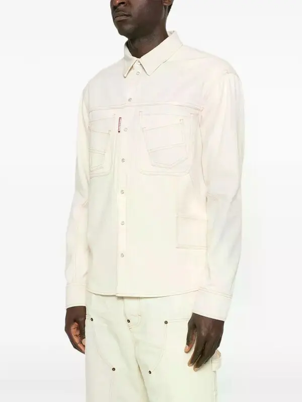 Dsquared2 Pockets Topstitch Shirt