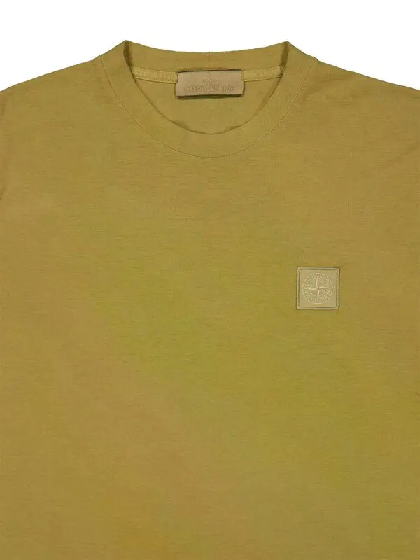 Stone Island Ghost Logo-patch T-shirt - Neutrals