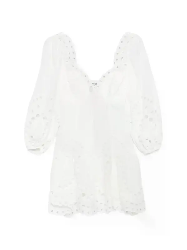 Charo Ruiz Ibiza Esmare Lace Mini Dress - White