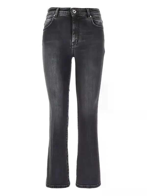 Max Mara Belt Loops Cropped Jeans