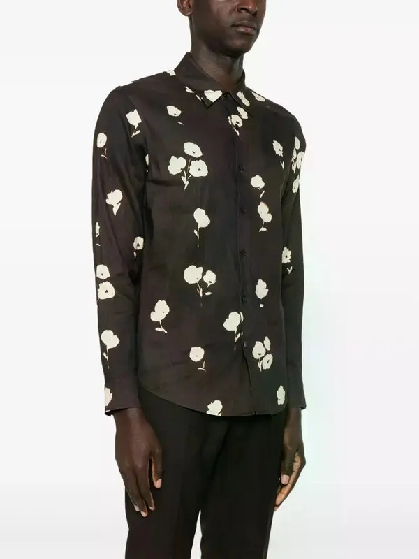 Sandro Floral-print Shirt