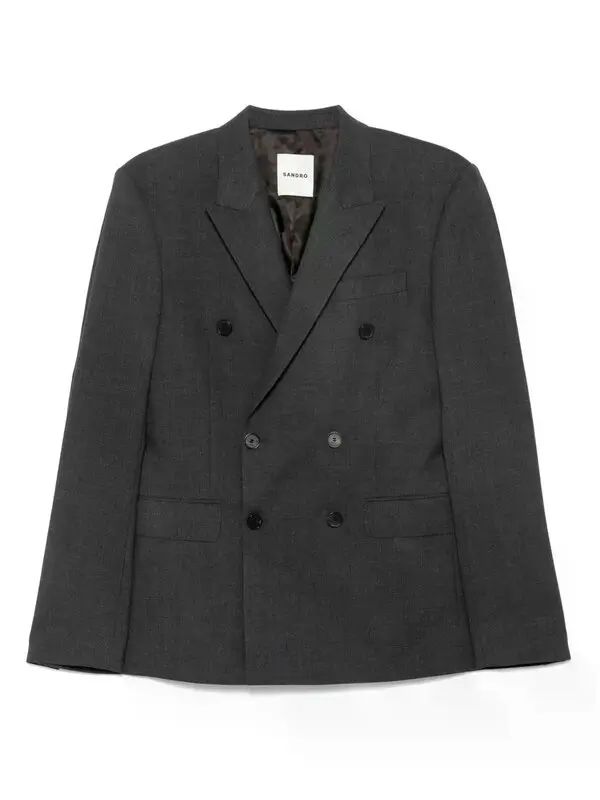 Sandro Double-breasted Blazer
