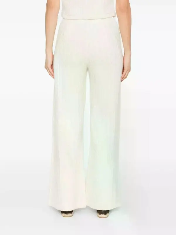 Sandro Ribbed Pull-on Trousers