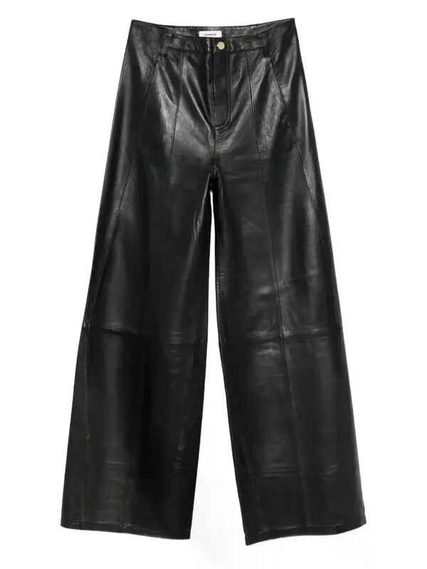 Sandro Leather Trousers