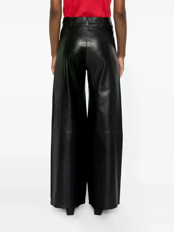 Sandro Leather Trousers