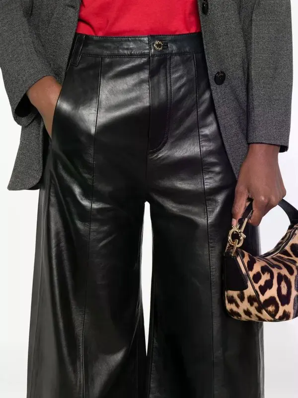 Sandro Leather Trousers