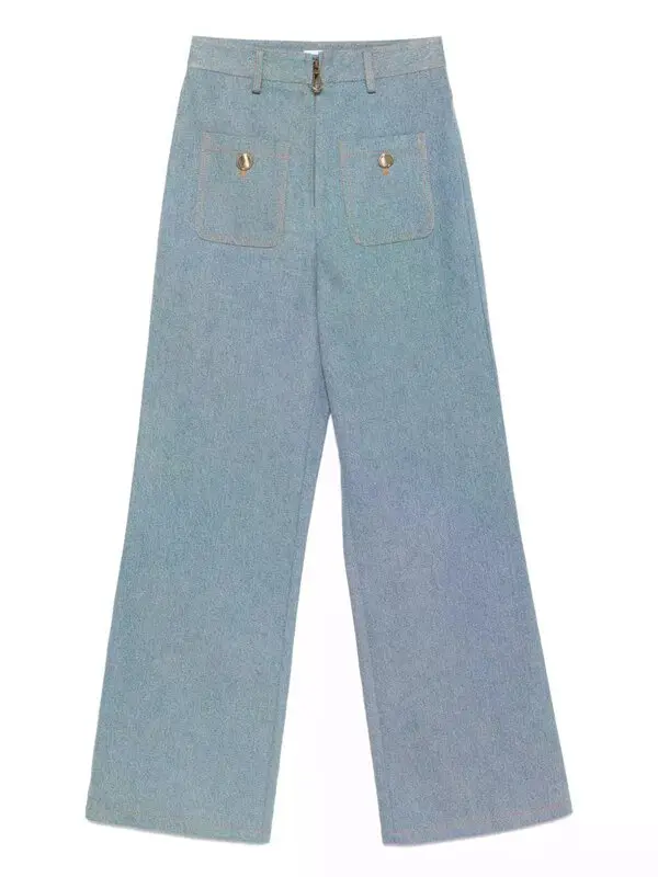 Sandro Wide-leg Jeans