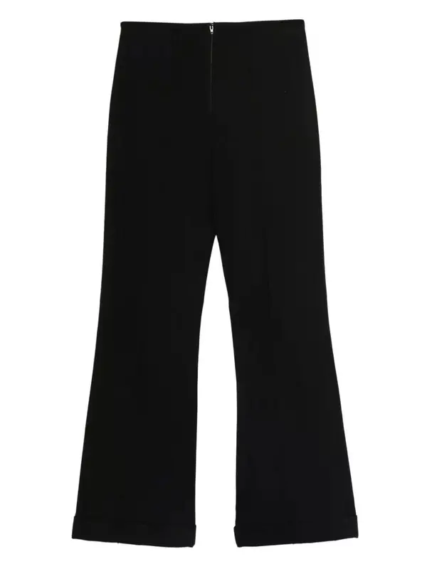 Sandro Zip-fly Flared Trousers