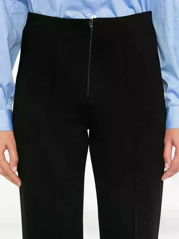 Sandro Zip-fly Flared Trousers