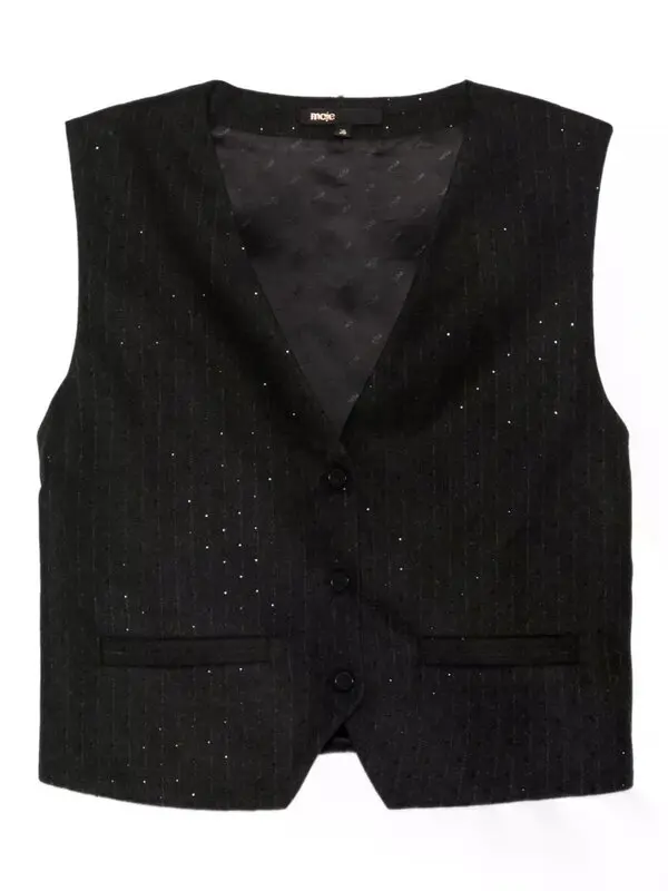 Maje Buttoned Vest