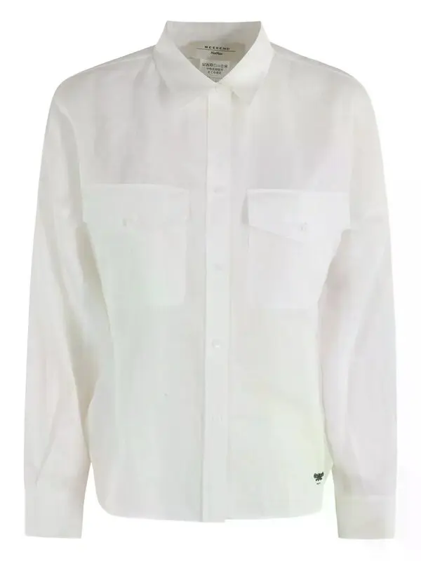 Max Mara Spoleto Long-sleeve Shirt - White