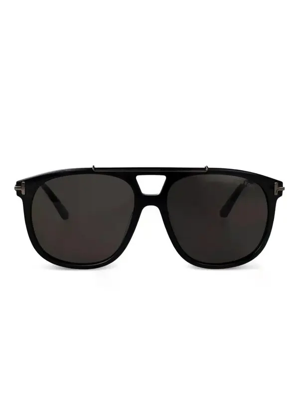 TOM FORD Pilot-frame Sunglasses - Black