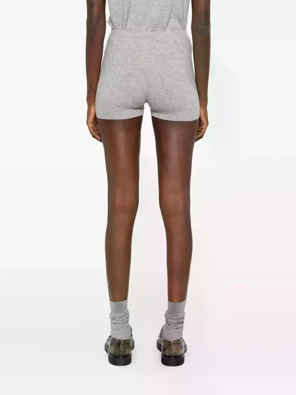 Sandro Argyle Knitted Shorts