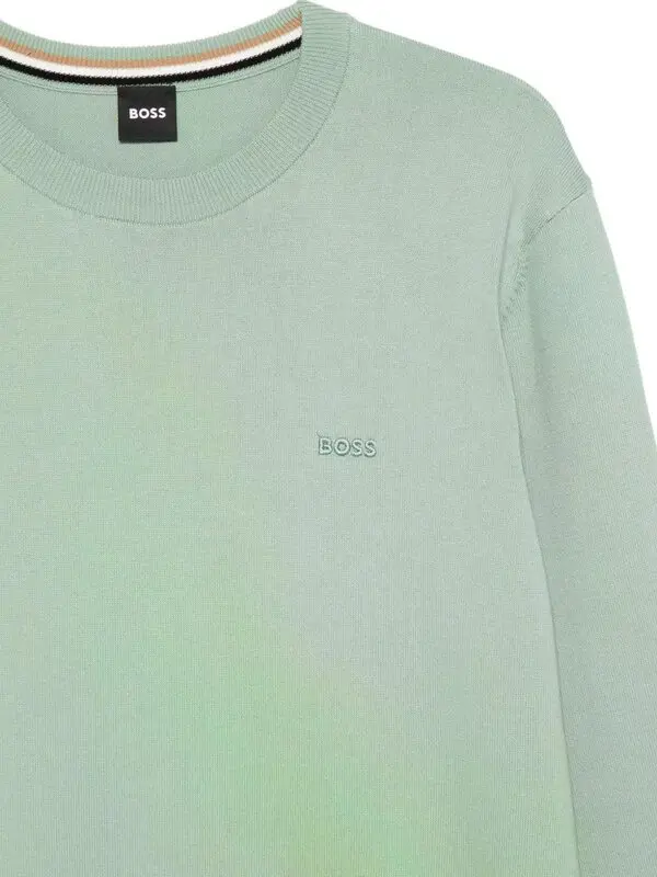 BOSS Embroidered Cotton Sweatshirt