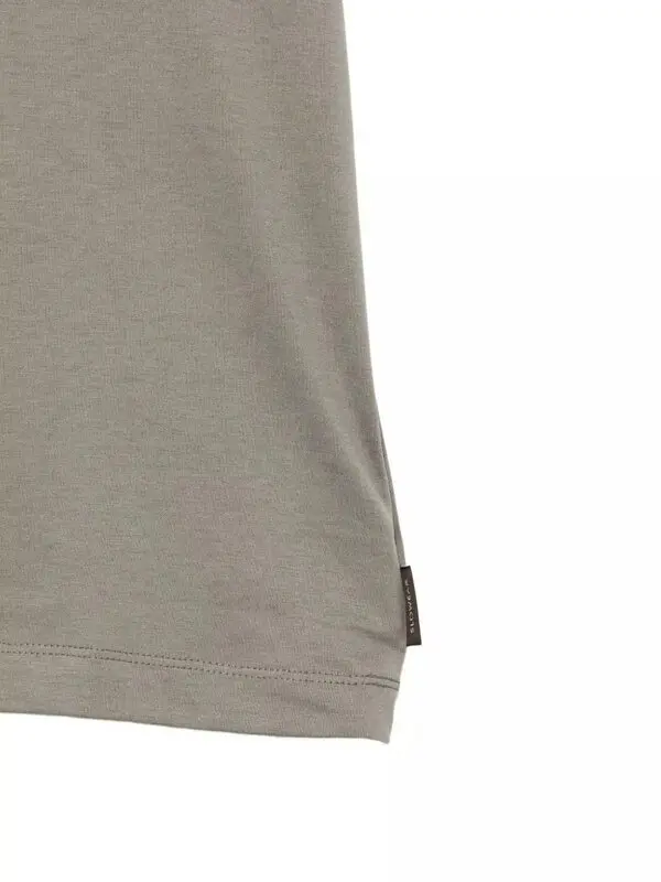 ZANONE Buttoned Polo Shirt - Grey