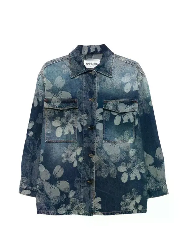 Iceberg Floral Print Jacket