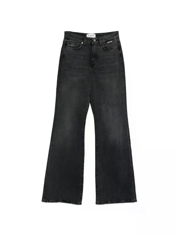 Iceberg Flared Jeans - Black