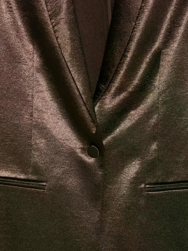 ALYSI Shiny Smoking Jacket