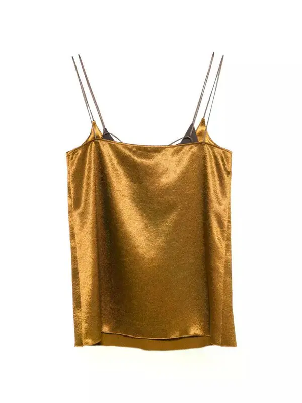 ALYSI Sleeveless Top - Gold