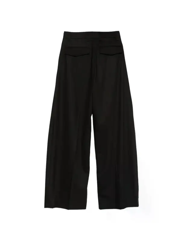 THELATEST Billie Wide-leg Trousers - Black