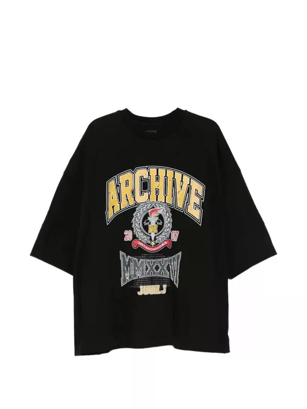 JUUN.J Printed T-shirt - Black