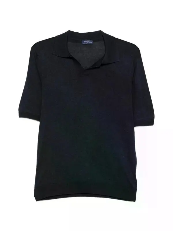 BARBA NAPOLI Short Sleeve Polo Shirt