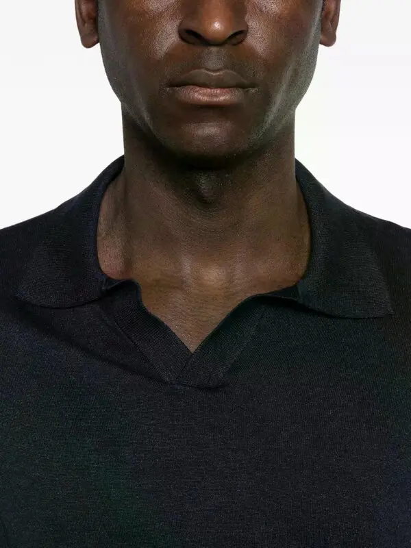 BARBA NAPOLI Short Sleeve Polo Shirt