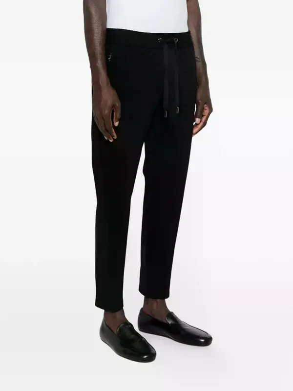 Dolce & Gabbana Zip Fastening Trousers - Black