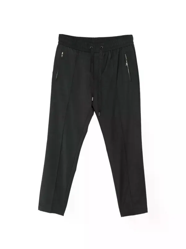 Dolce & Gabbana Zip Drawstring Trousers - Grey