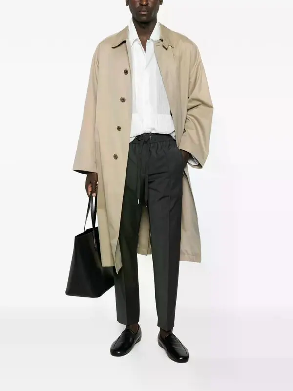 Dolce & Gabbana Zip Drawstring Trousers - Grey
