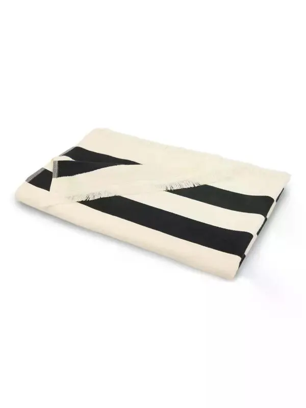 AMI Paris Stripes Beach Towel