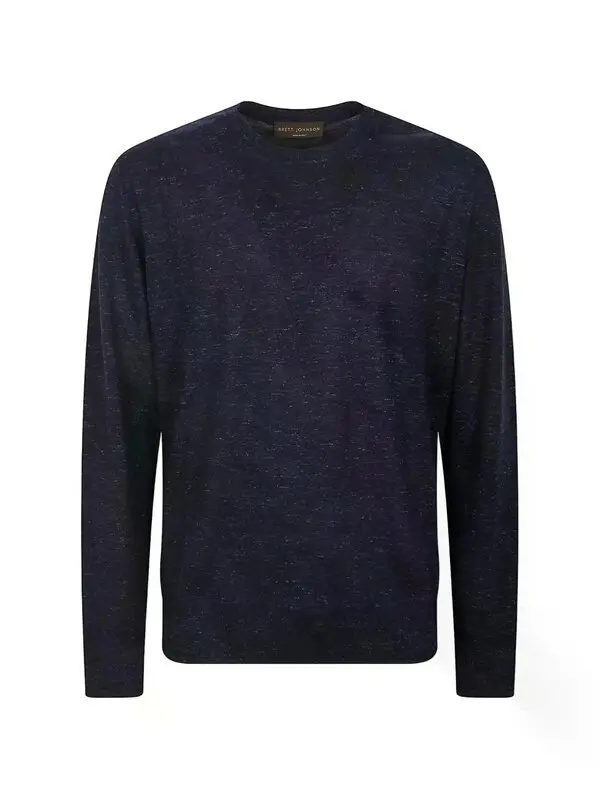 BRETT JOHNSON Crew-neck Long-sleeve Sweater