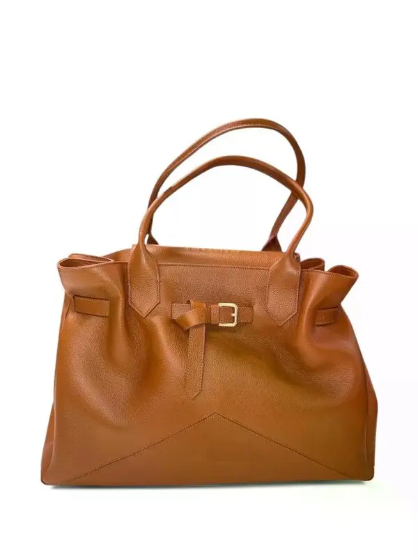 BALLANTYNE Buckle Detail Tote Bag - Brown