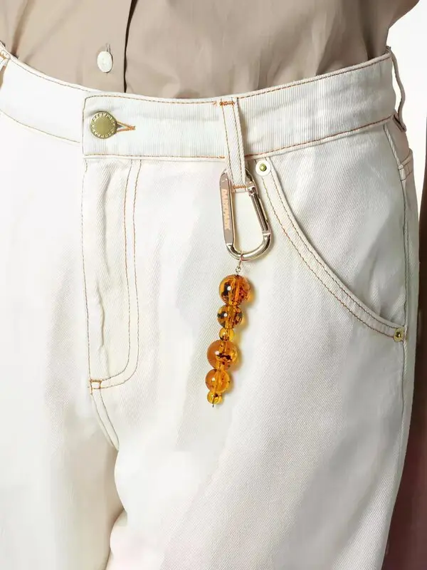 DARKPARK Contrast Stitch Denim Shorts
