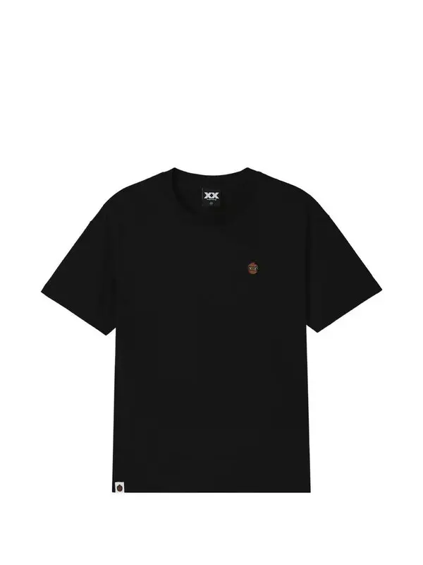 FINGERCROXX Logo-embroidered T-shirt