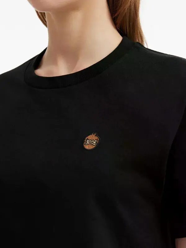 FINGERCROXX Logo-embroidered T-shirt
