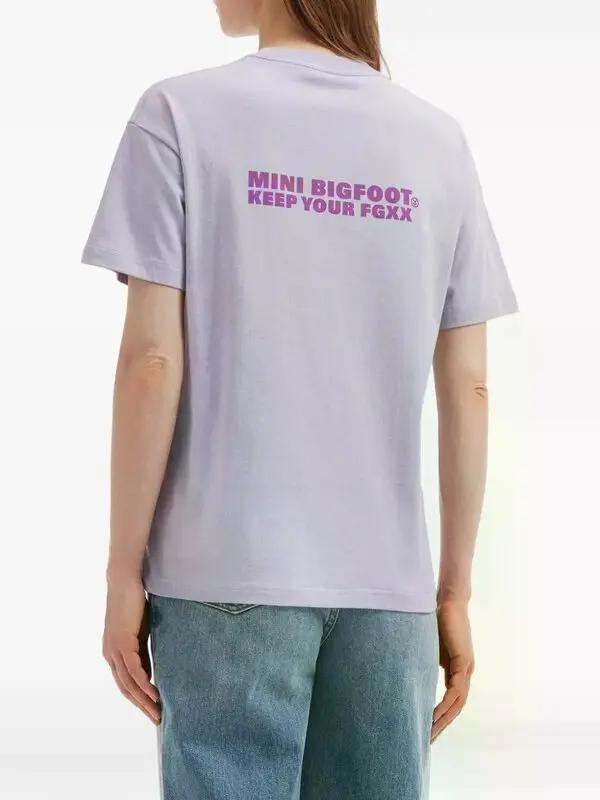 FINGERCROXX Crew-neck T-shirt - Purple