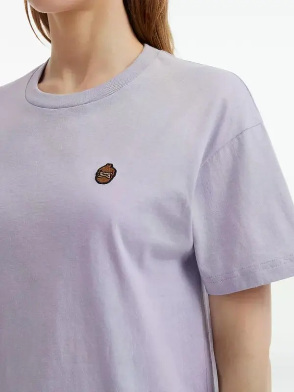 FINGERCROXX Crew-neck T-shirt - Purple