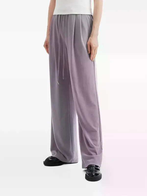 B+AB Drawstring Palazzo Pants - Purple
