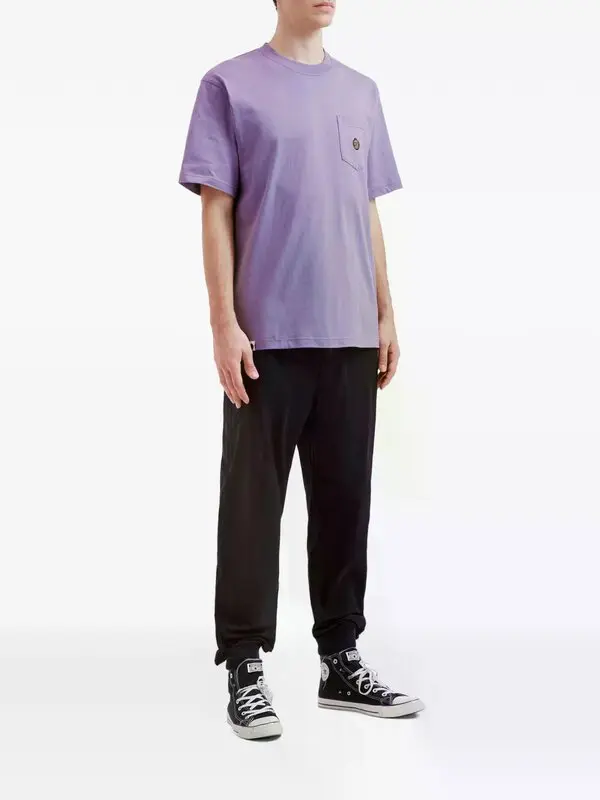 FINGERCROXX Drawstring-fastening Logo-patch Track Pants - Black