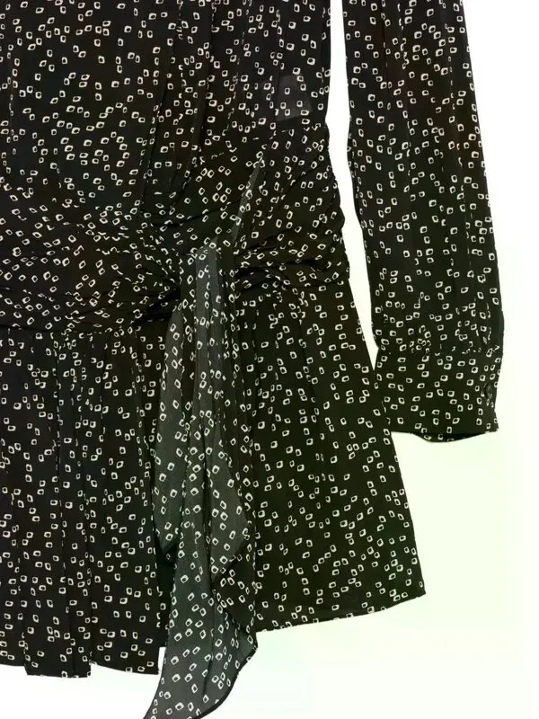 MARANT ETOILE Floral Print Ruched Dress