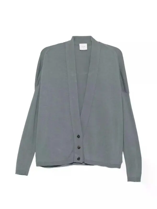ALYSI Button V-neck Cardigan