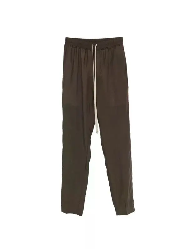 Rick Owens Drawstring Trousers - Brown