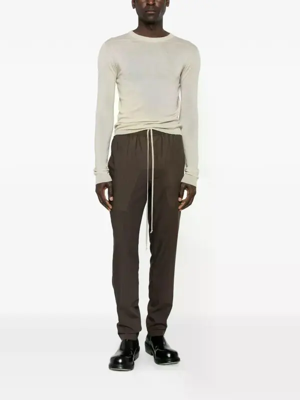 Rick Owens Drawstring Trousers - Brown