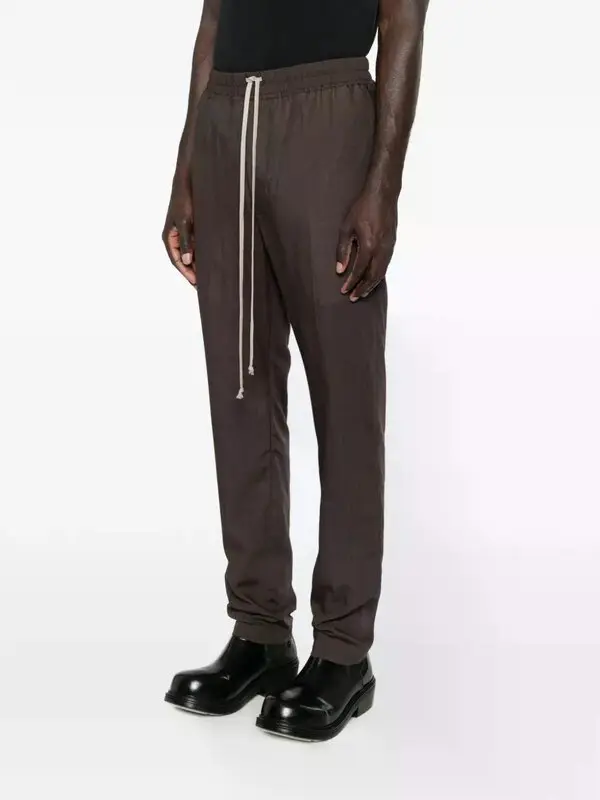 Rick Owens Drawstring Trousers - Brown