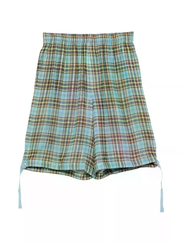 Undercover Plaid Shorts