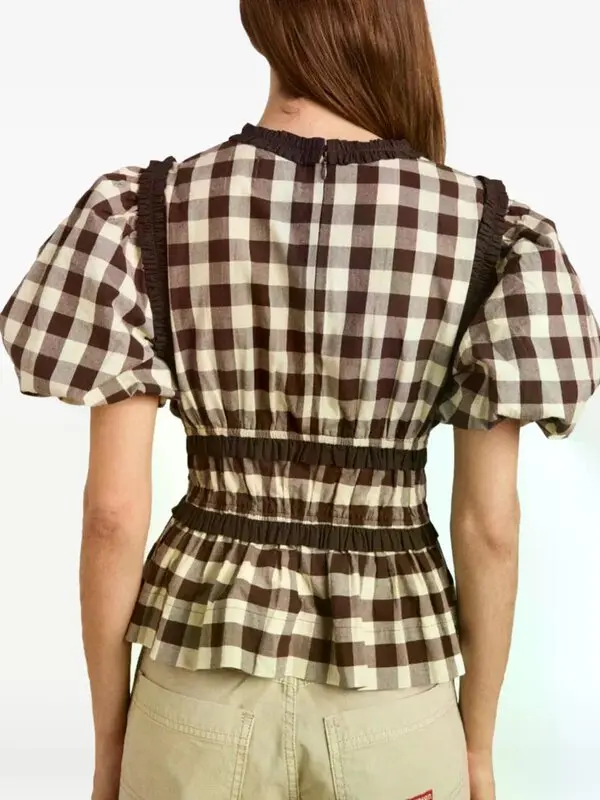 DAMSON MADDER Ruffled-detail Blouse