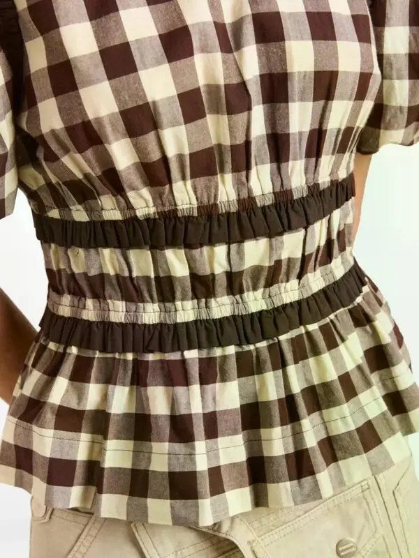 DAMSON MADDER Ruffled-detail Blouse