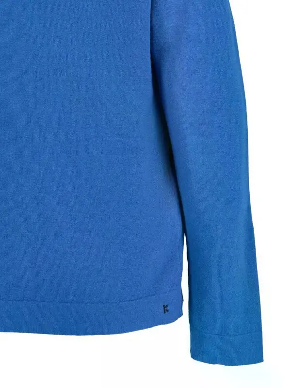 Kenzo Fine-knit Polo Top