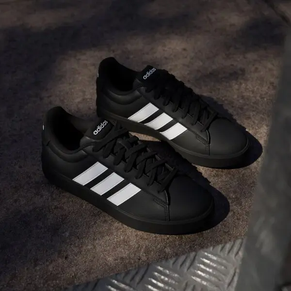 Adidas Grand Court 3.0 Sneakers - Core Black / Cloud White / Cloud White